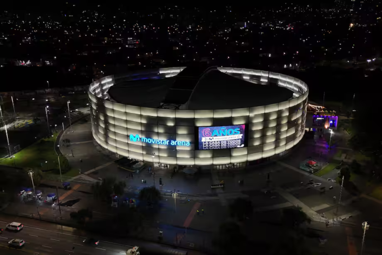 Movistar Arena in Bogotá plans to host more than 170 events in 2026 and ...