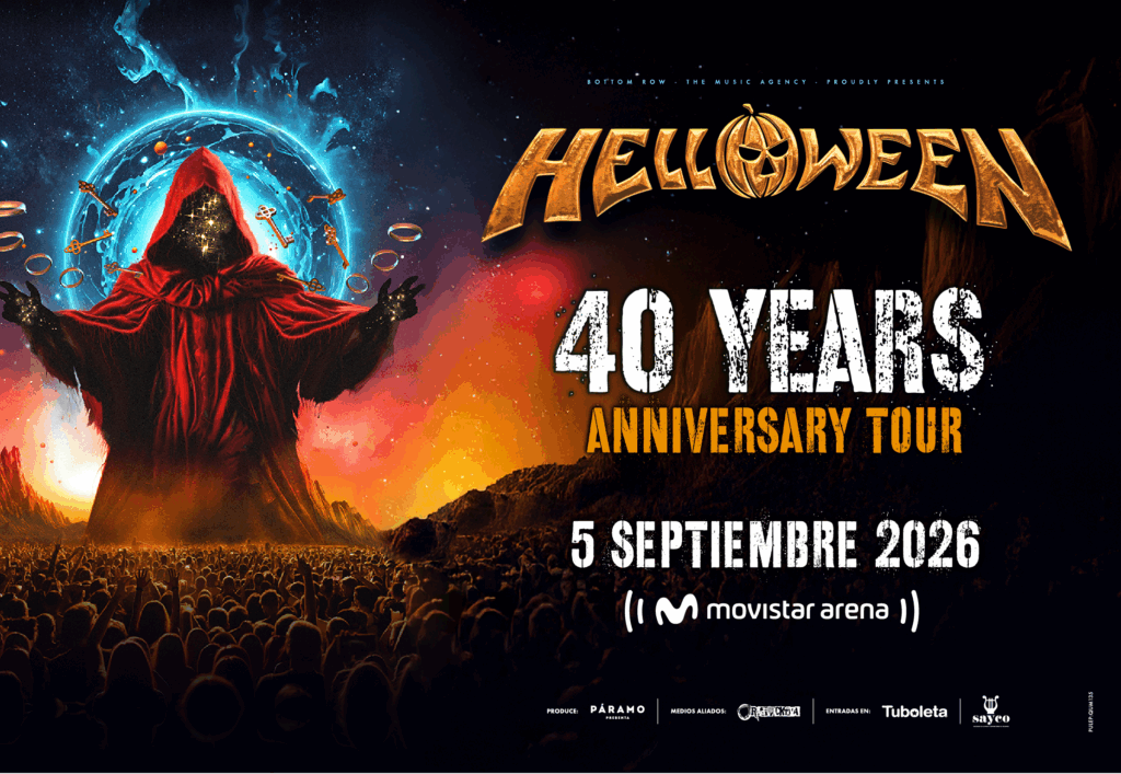 HELLOWEEN | 40 YEARS ANNIVERSARY TOUR | Movistar Arena