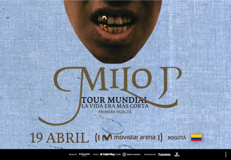 Milo J Concert in Bogotá 2026 | Movistar Arena