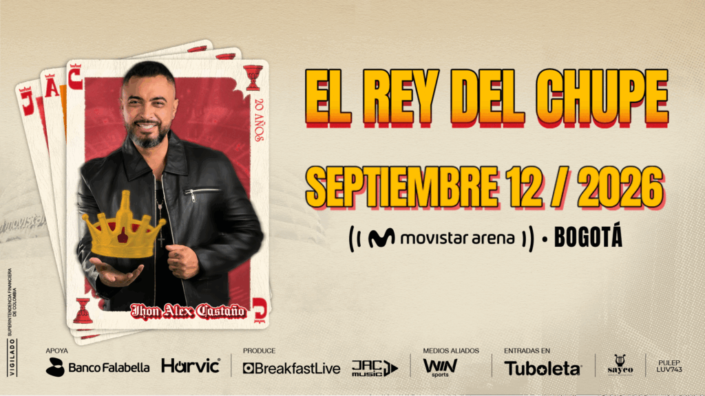 JHON ALEX CASTAÑO | EL REY DEL CHUPE | Movistar Arena